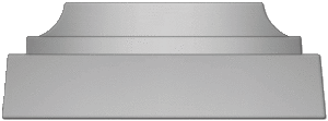 10″ Square Column Base