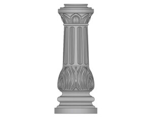 Corinthian Post Base